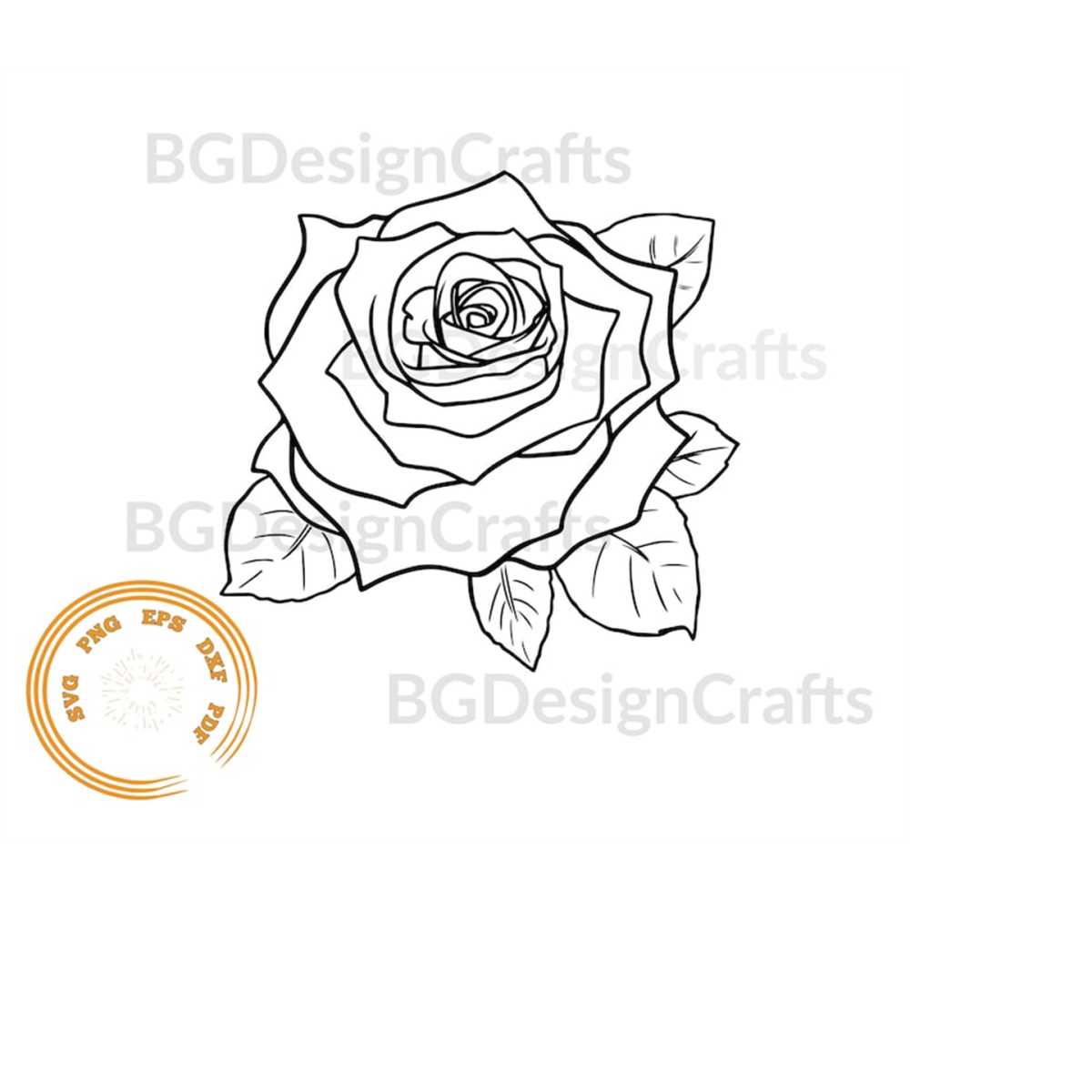 Rose2, Rose SVG, Rose Png, Rose Clipart, Flower Eps, Flower, | Inspire ...