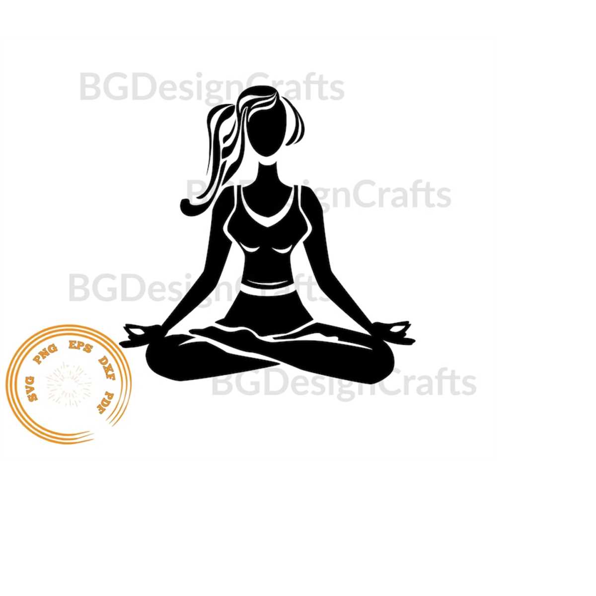 Yoga Pose SVG, Yoga SVG, Namaste SVG, Meditation svg, Relax - Inspire ...
