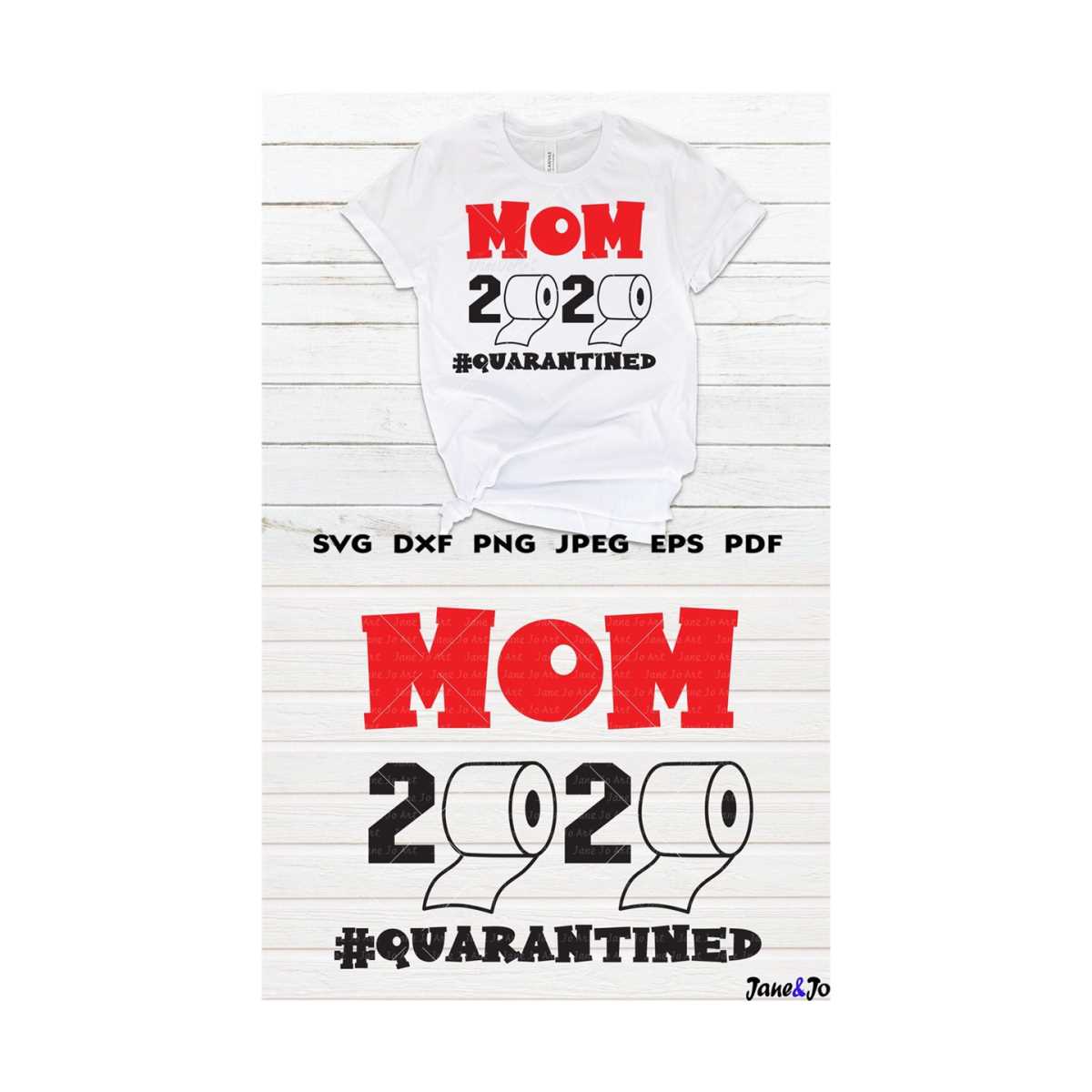 Mom SVG, MOM 2020 Quarantined svg ,Mom Life SVG, Toilet pape | Inspire ...