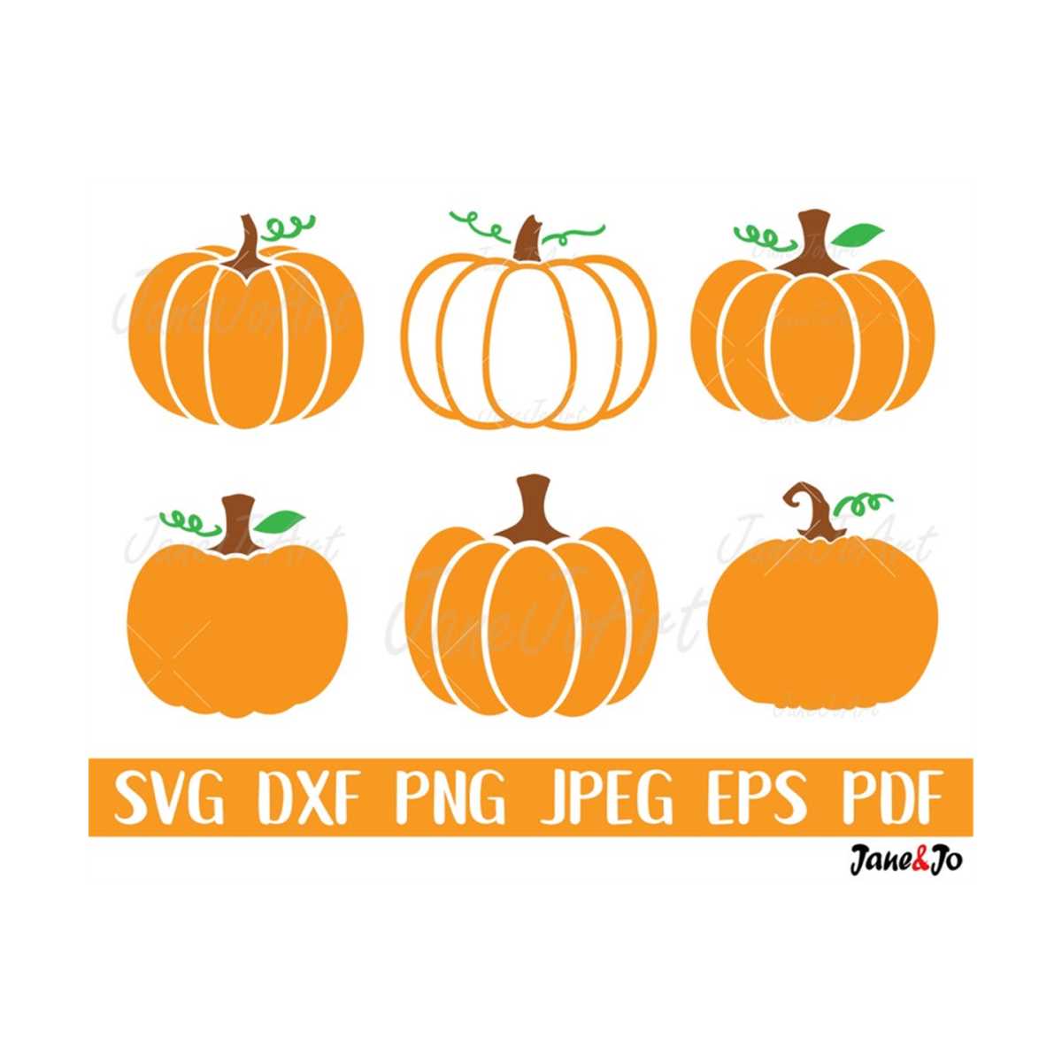 Pumpkin SVG ,Pumpkin Bundle Svg ,Fall Pumpkin Svg,Silhouette | Inspire ...