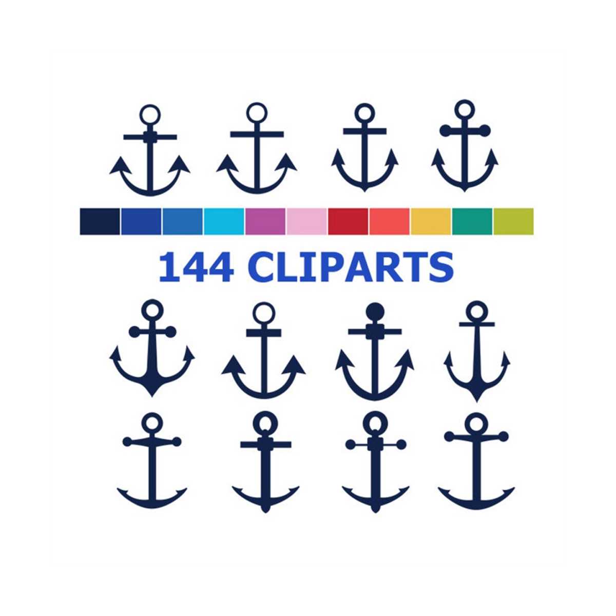 Anchor clipart,Anchor cliparts,Anchors digital clipart,sea c | Inspire ...
