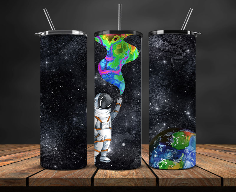Astronaut Tumbler Wrap, Space Tumbler Wrap , Galaxy Tumbler | Inspire ...