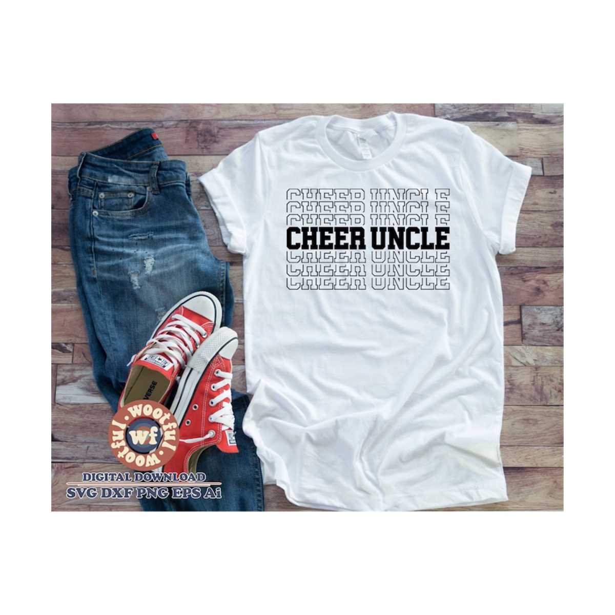 Cheer Uncle svg, Uncle svg, Cheer Fan svg, Cheer Family svg, | Inspire ...