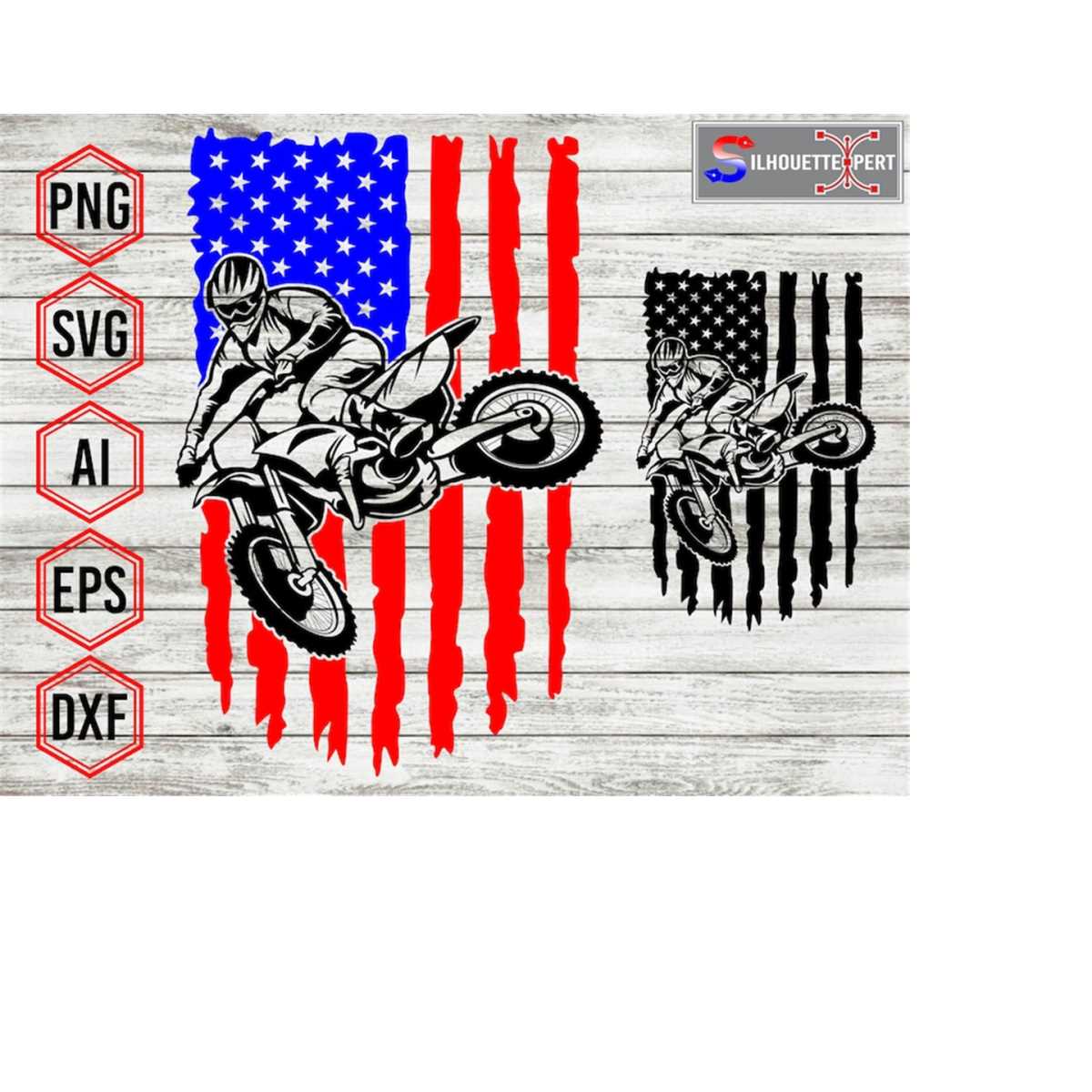 Motorcycle svg, American Flag svg, Dirt Bike svg, Mud Life s - Inspire ...