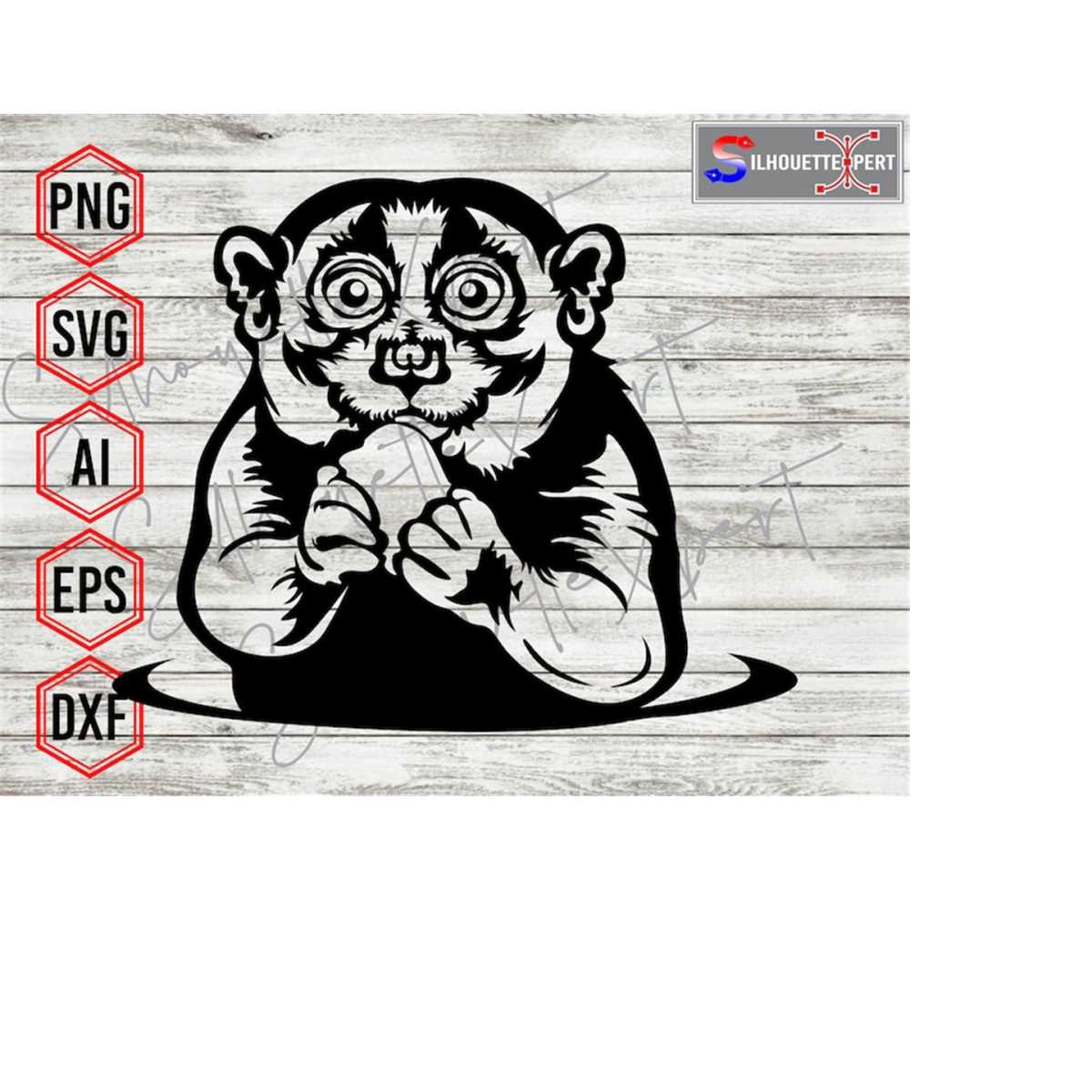 Slow Loris Svg | Inspire Uplift