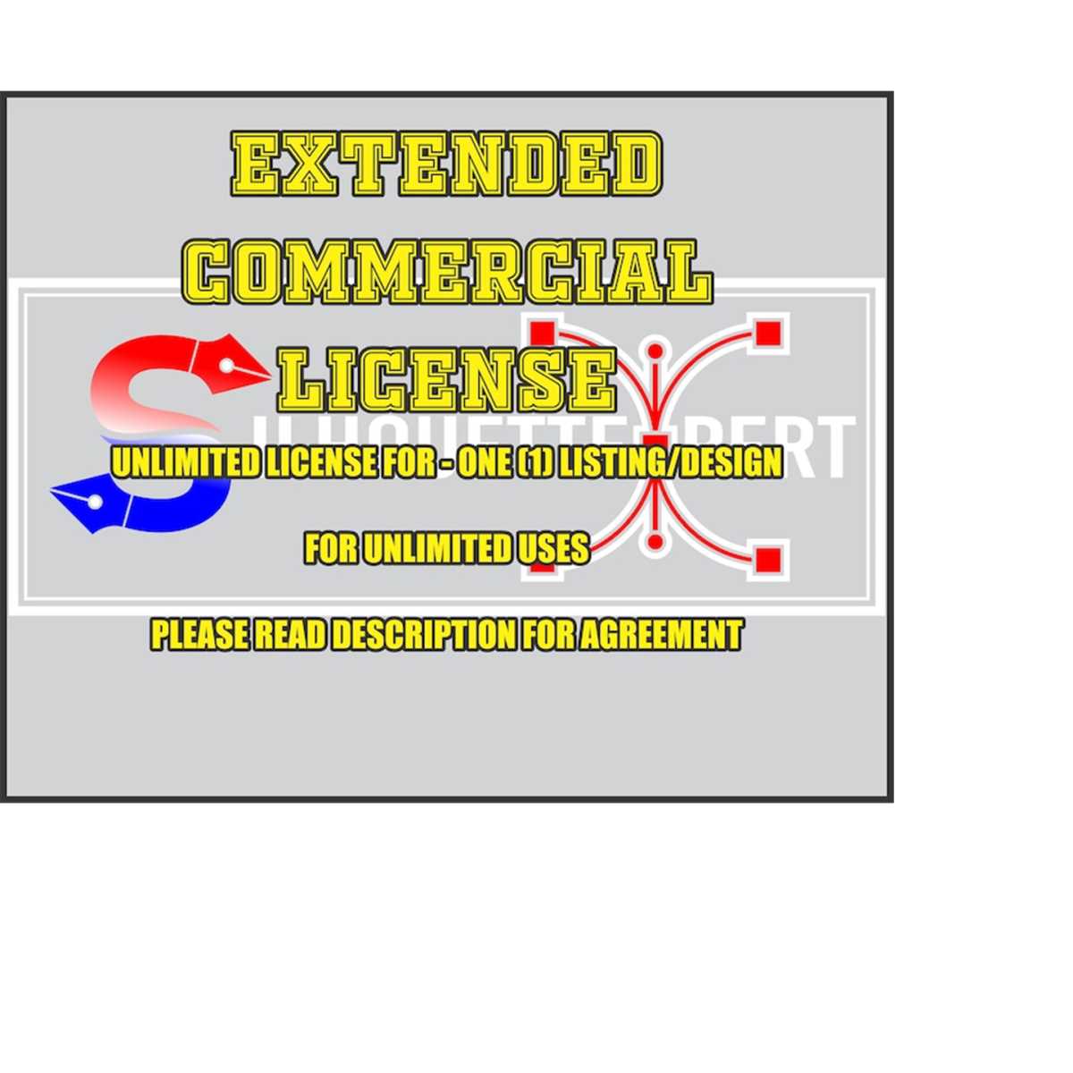 Extended Commercial License svg, Authorization svg, Certific - Inspire ...