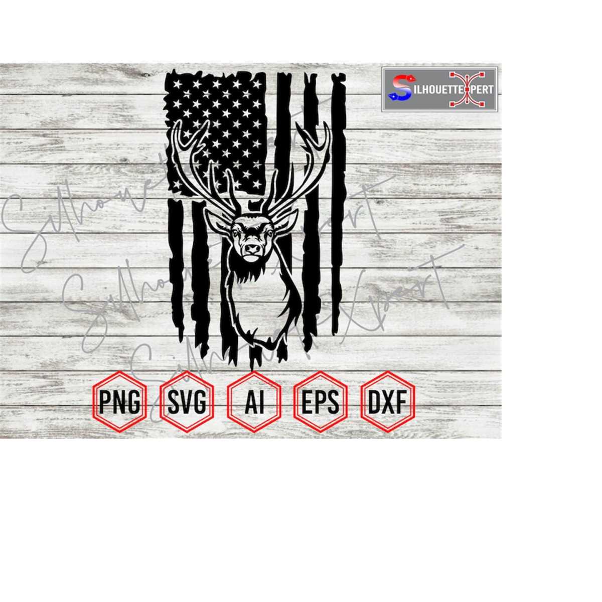 American Hunter svg, Deer Head svg, Deer Face svg, Deer Hunt | Inspire Uplift