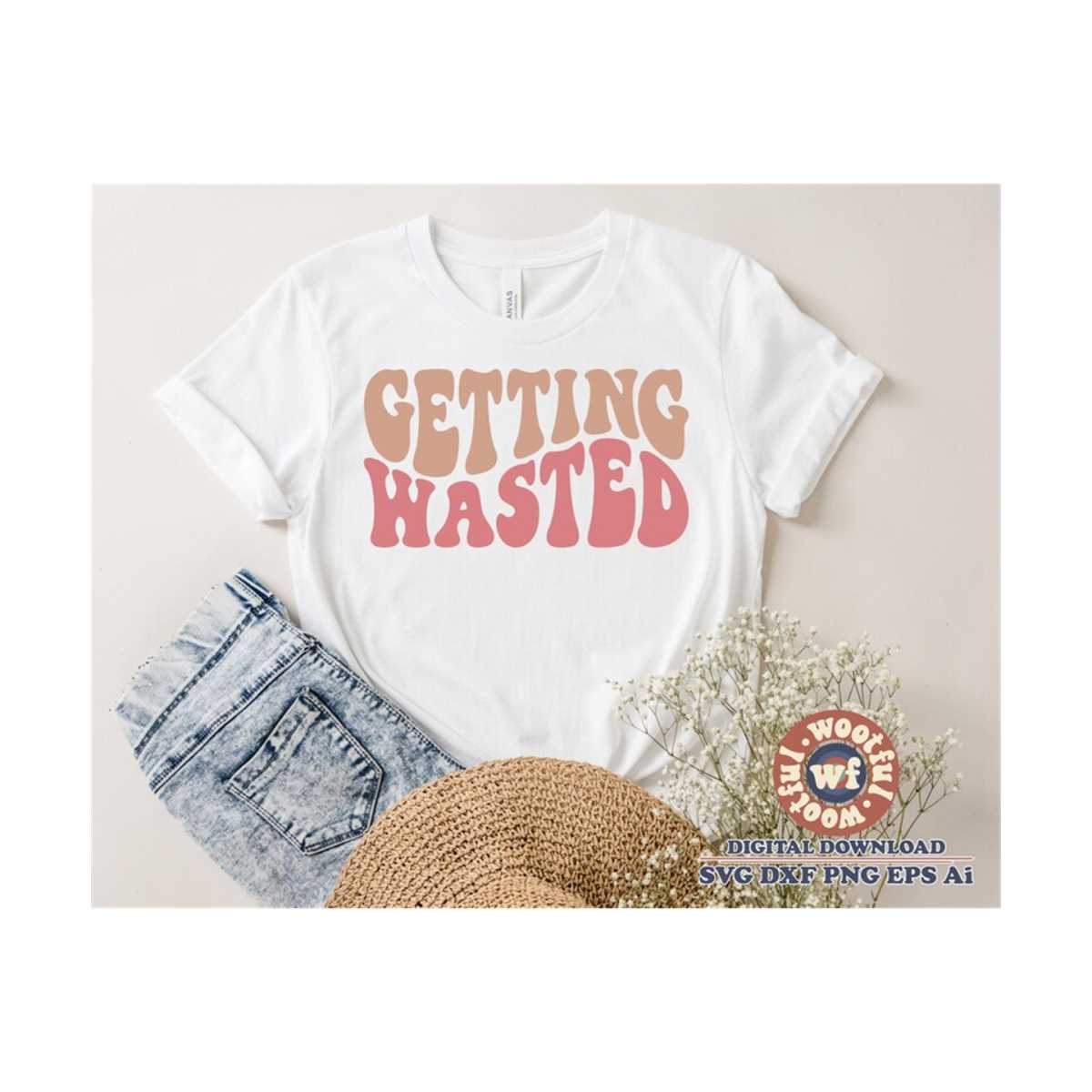 Getting Wasted svg, Bride svg, Wedding svg, Bridesmaid svg, | Inspire Uplift
