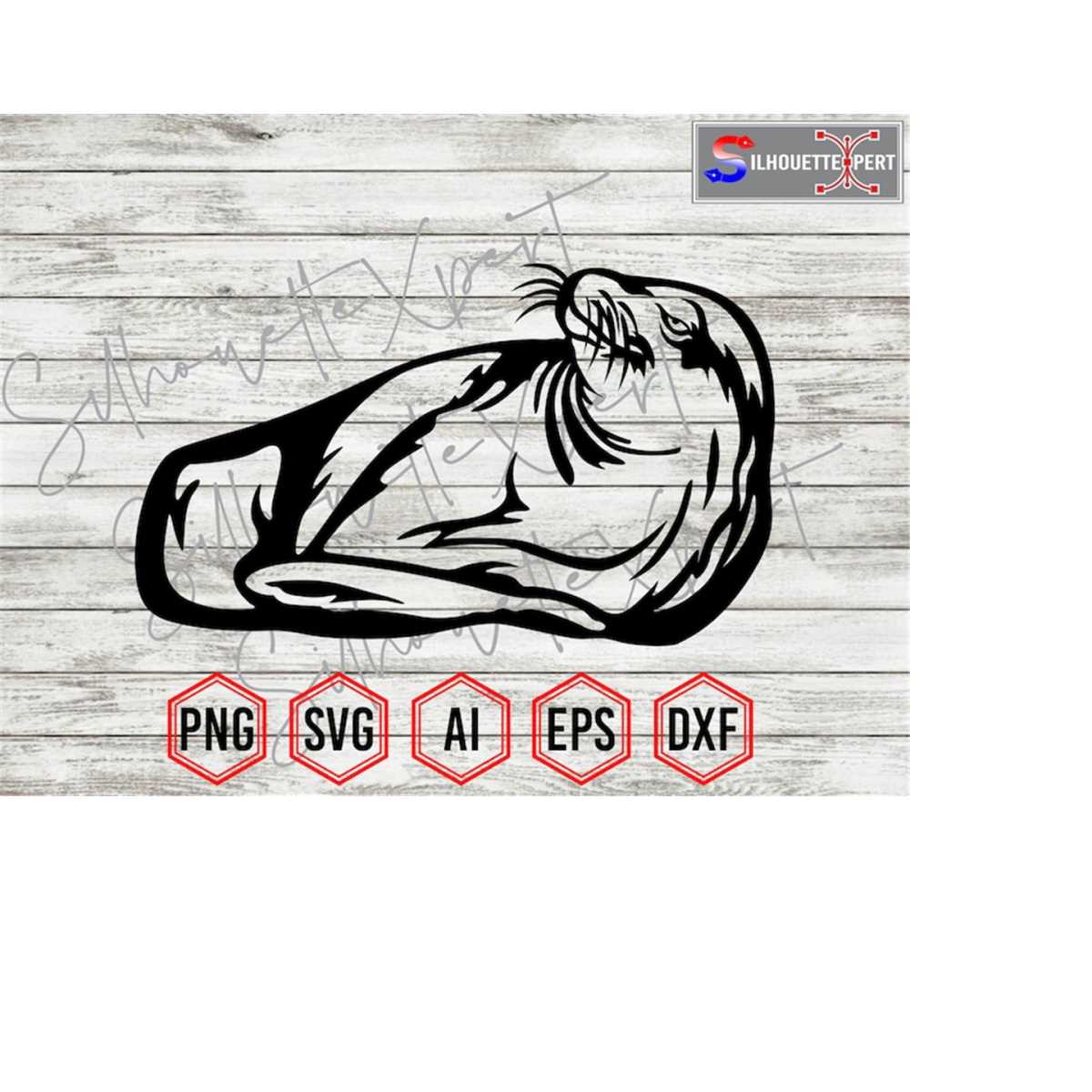 Cute Seal Silhouette 3, Seal svg, Sea Lion svg, Summer svg - - Inspire ...