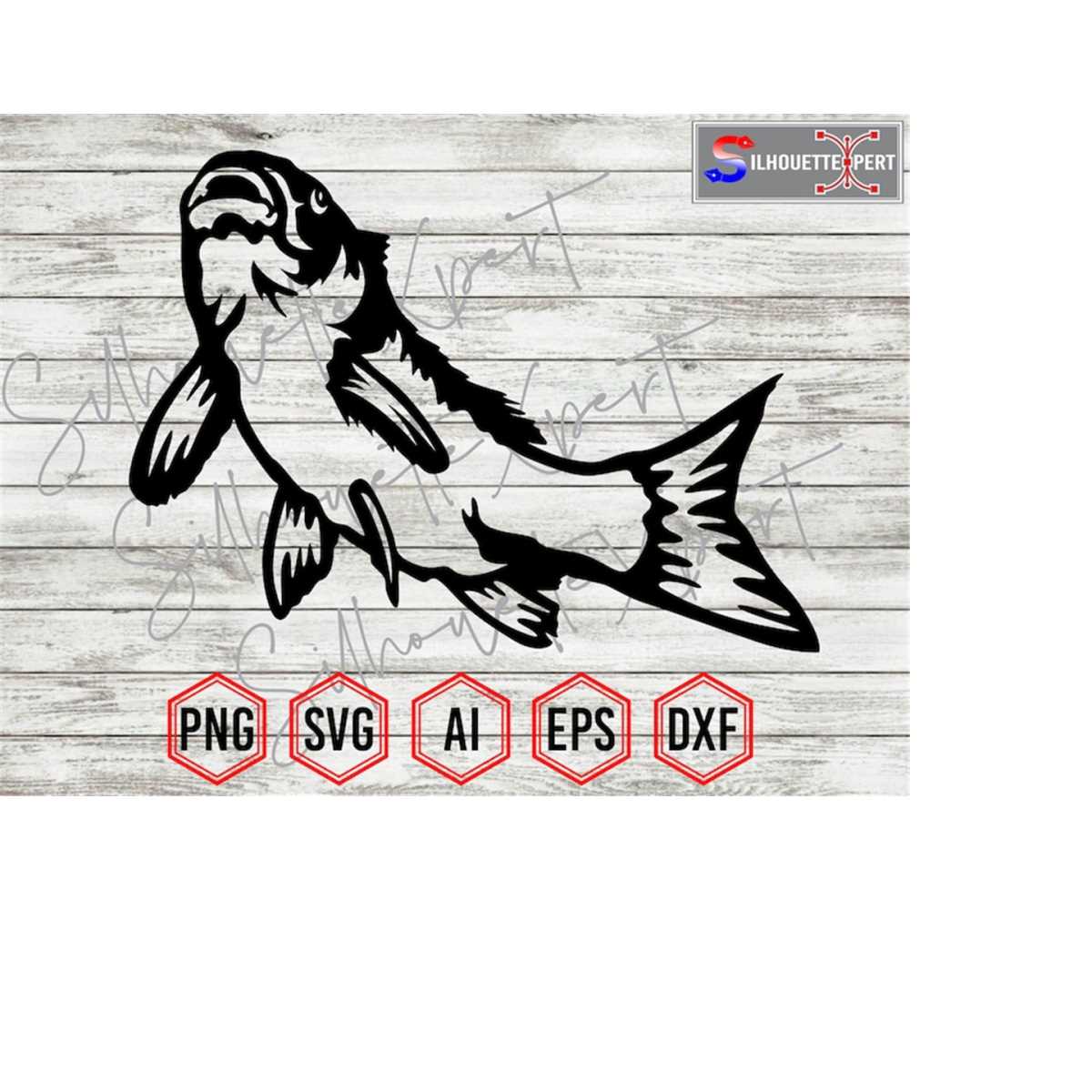 Koi Fish svg, Carp Fish svg, Aquarium Fish svg, Fish svg - C - Inspire ...