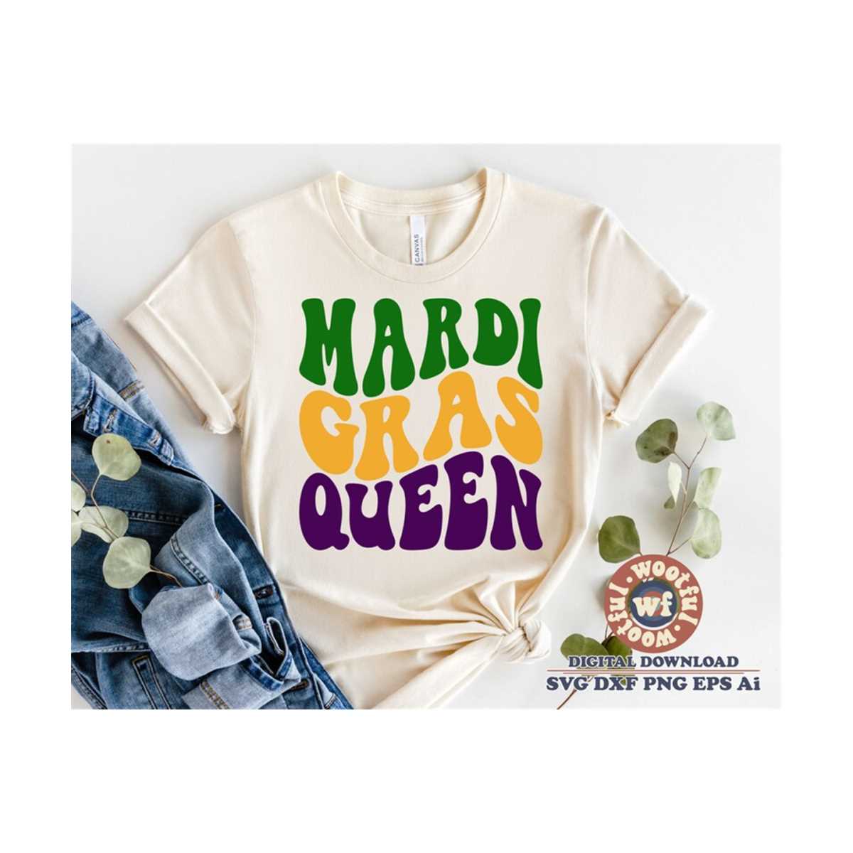 Mardi Gras Queen svg, Fat Tuesday svg, Louisiana svg, Mardi - Inspire ...