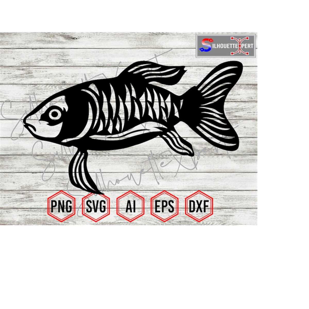 Koi Fish svg, Carp Fish svg, Butterfly fish svg, Aquarium Fi - Inspire ...