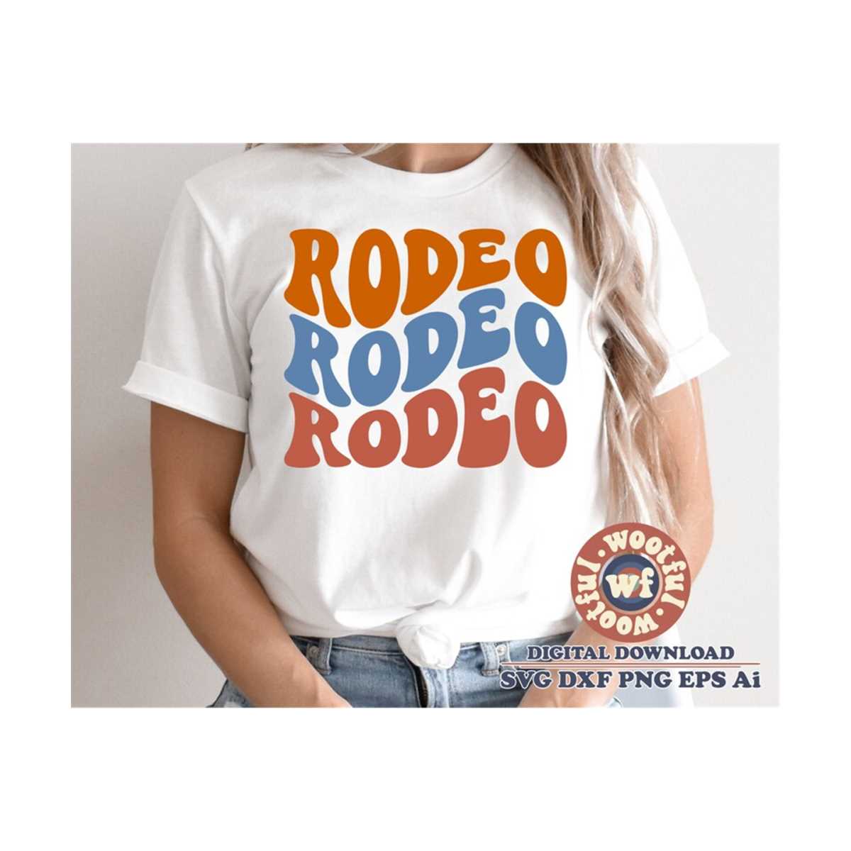 Rodeo svg, Wavy Stacked svg, Rodeo Fan svg, Rodeo Life svg, - Inspire ...