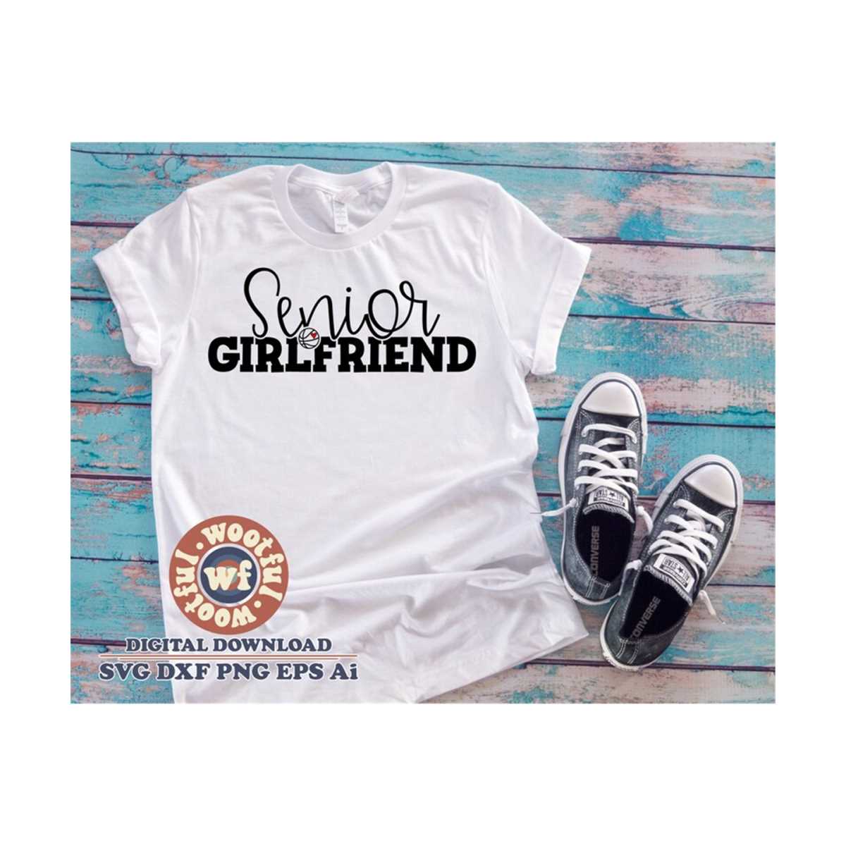 Senior Basketball Girlfriend svg, Basketball Fan svg, Gradua | Inspire ...