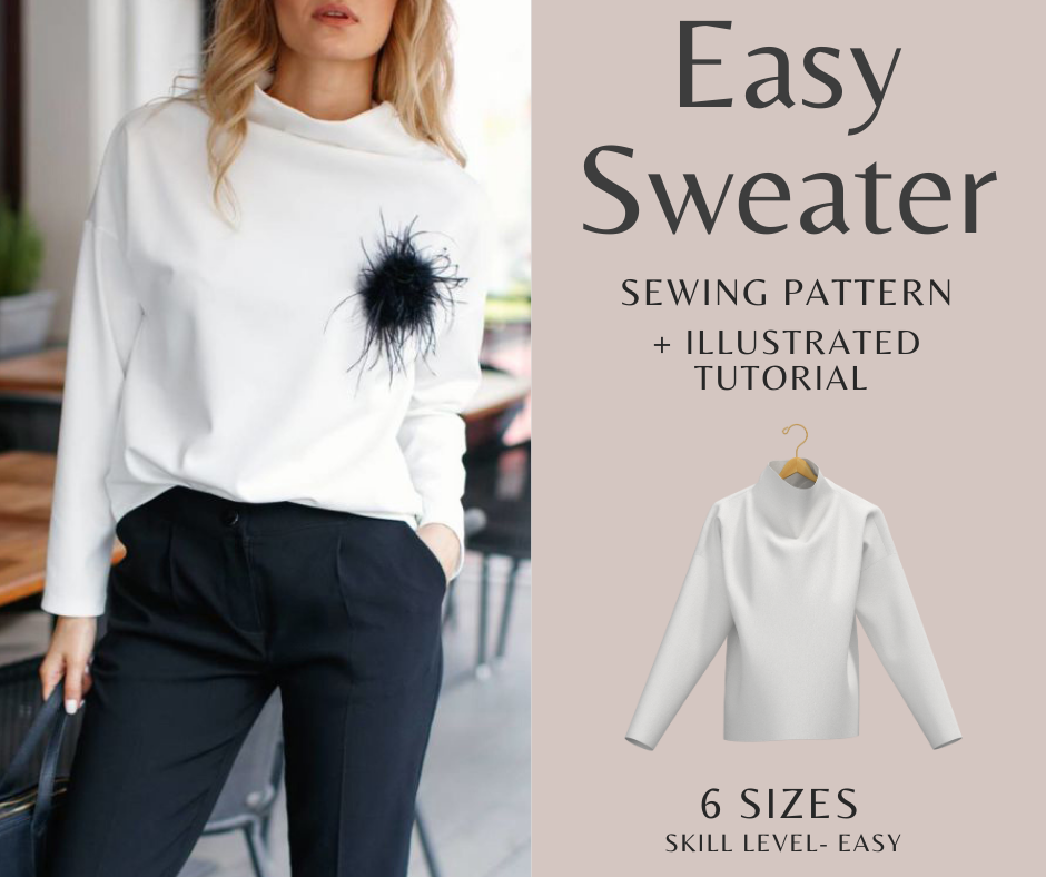 Sweater Sewing Pattern | Inspire Uplift
