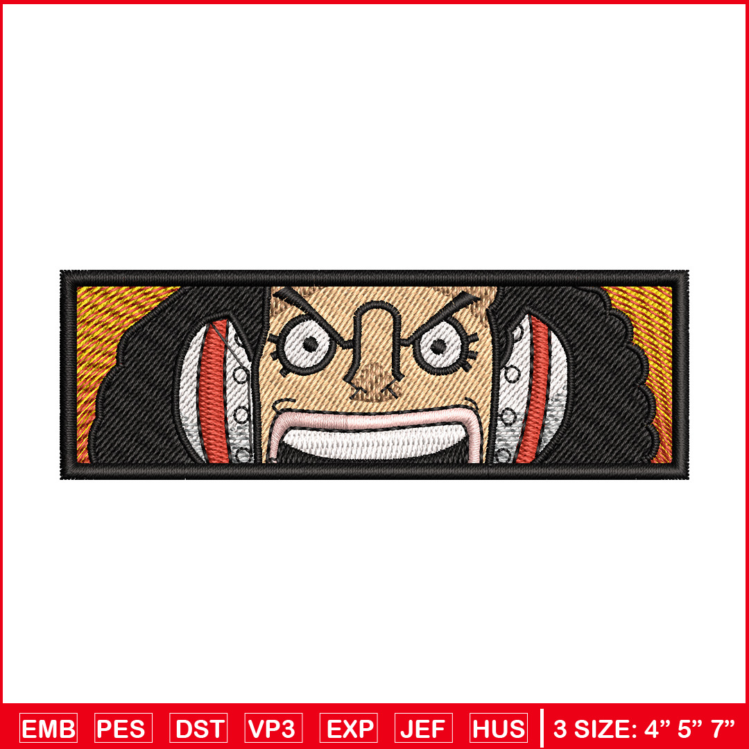 Usopp eyes embroidery design, One piece embroidery, Anime de | Inspire ...