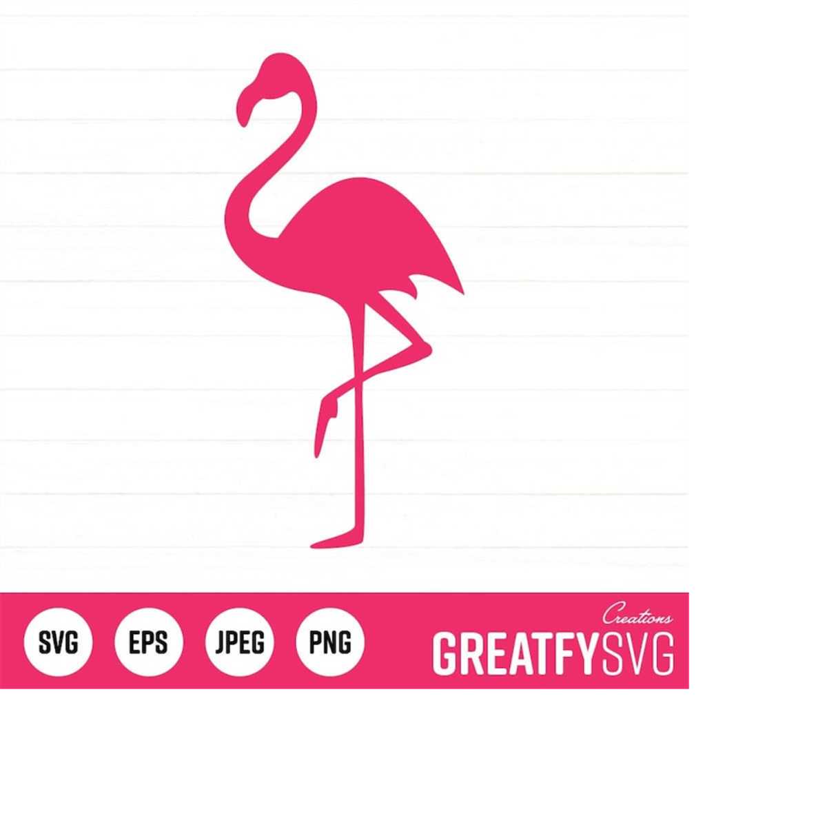 Flamingo SVG, Flamingo Clipart, Flamingo Cut File, Cricut Cu - Inspire ...