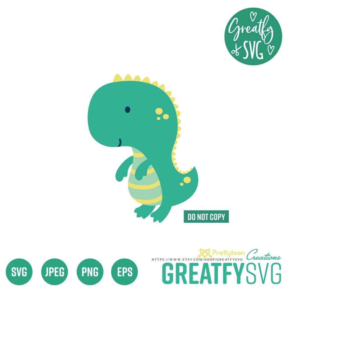 SVG Dinosaur, Cut File for Circut Design Space, Dinosaur Cli | Inspire ...