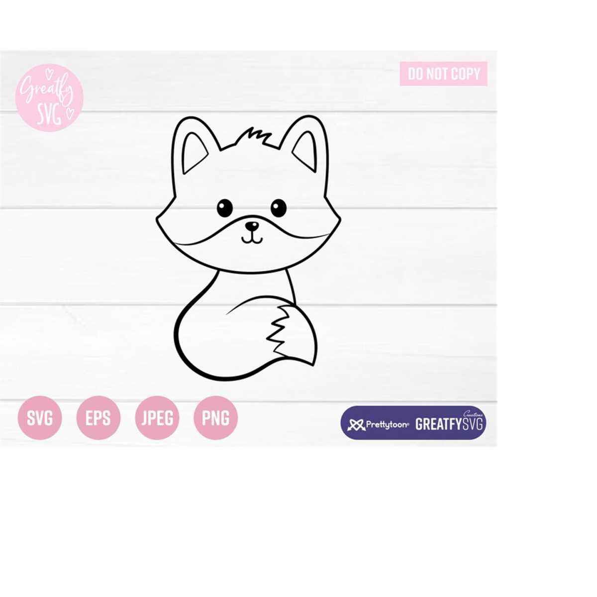 Fox SVG, SVG, cut file, animal clipart, animal svg, cutting | Inspire ...