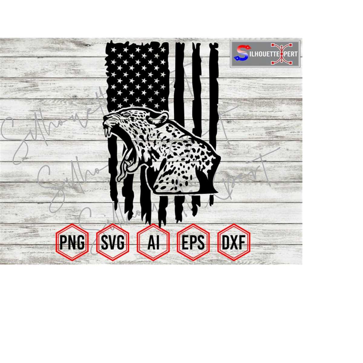 Angry Leopard svg, Patriotic US Flag svg, Leopard Head svg, - Inspire ...