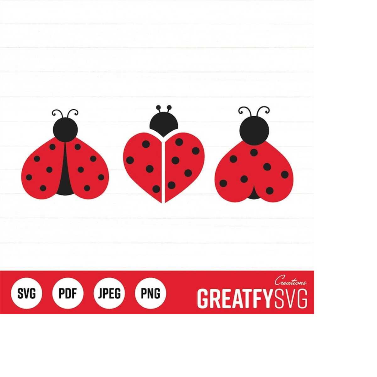 Ladybug Svg. Ladybird Svg. Ladybug Cut File. Ladybird Cricut - Inspire ...