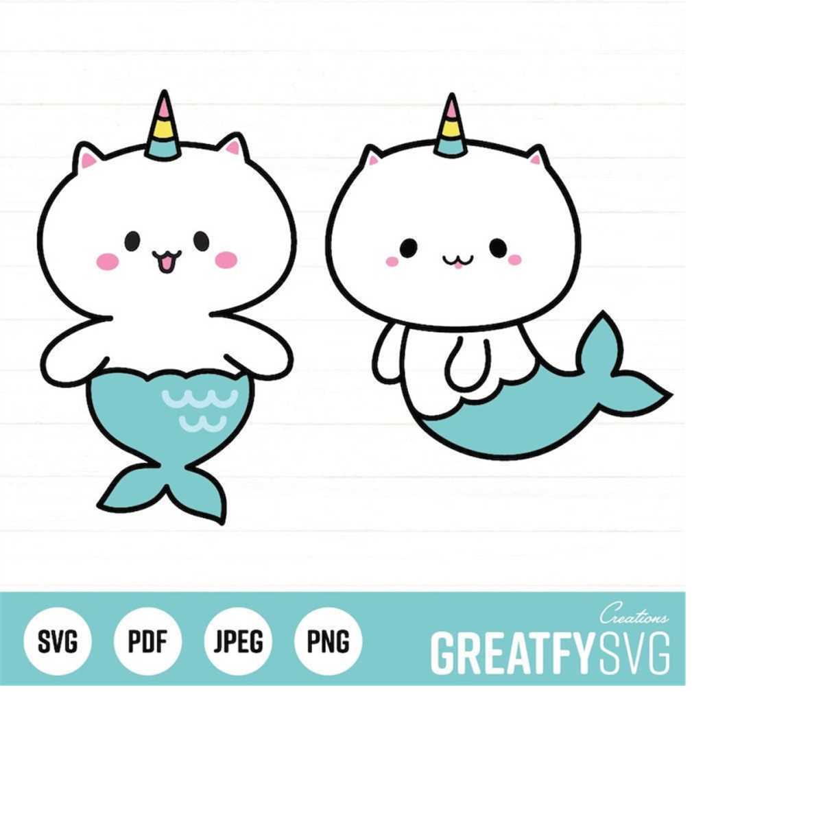 Caticorn Clipart. Caticorn Cut File. Caticorn Svg. Cat Unico | Inspire ...