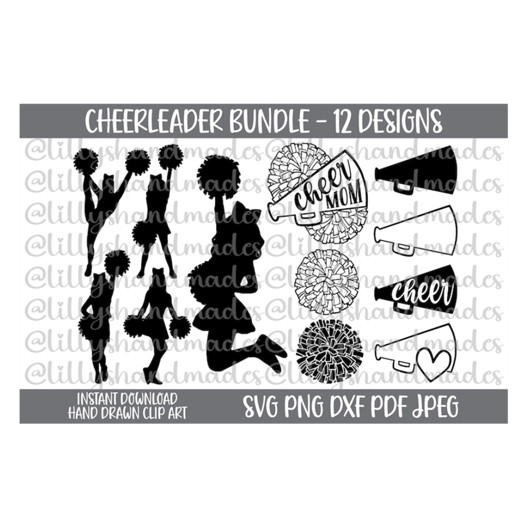 Cheerleading Svg, Cheerleader Svg, Cheer Svg Files, Cheer Mo | Inspire ...
