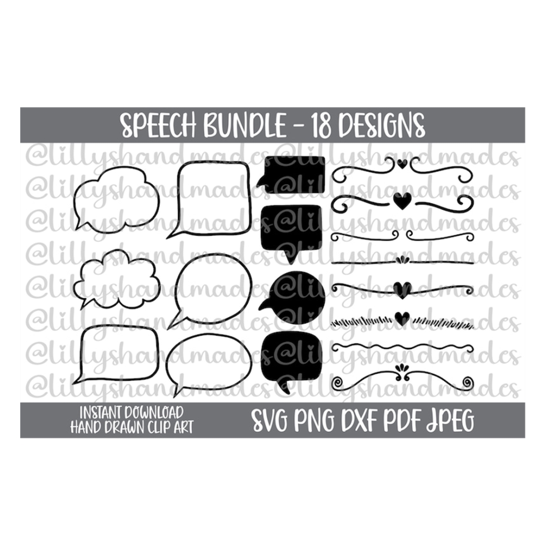 Thought Bubbles Clipart | Inspire Uplift