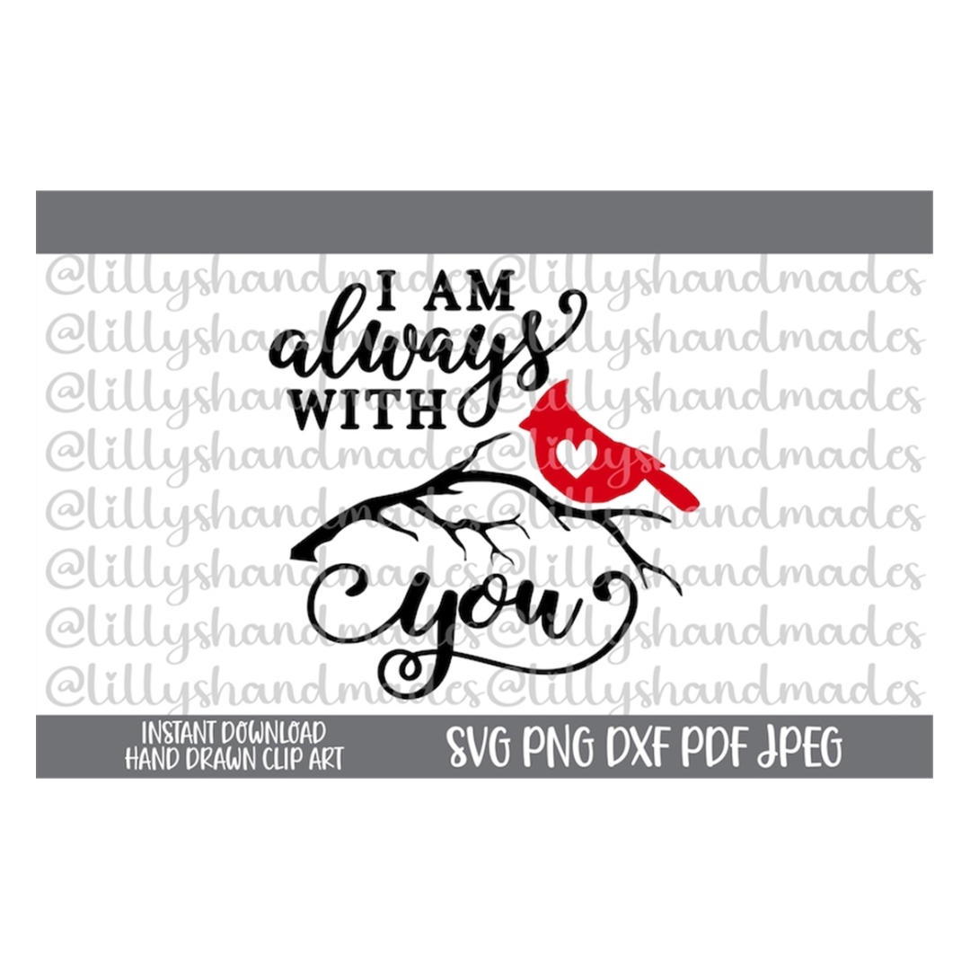 Cardinal Memorial Svg, In Loving Memory Svg, Cardinal Svg, C | Inspire ...