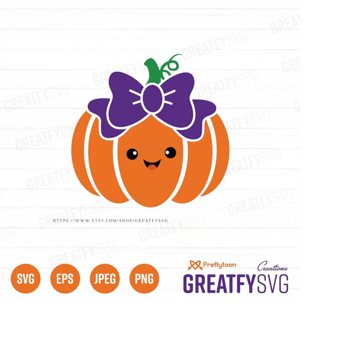 SVG Pumpkin Halloween Clipart Cut File Cricut Design Space R | Inspire ...
