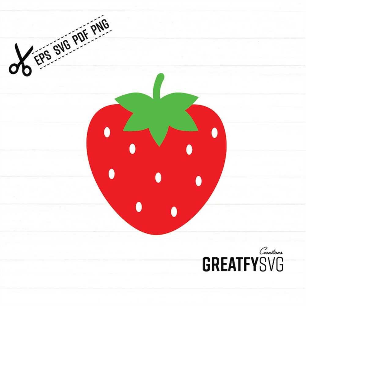 Strawberry Png. Strawberry Svg. Strawberry Design. Png File. - Inspire ...