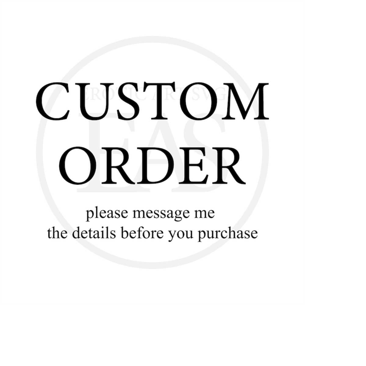 Custom Svg Order - Please message me the details before you | Inspire ...