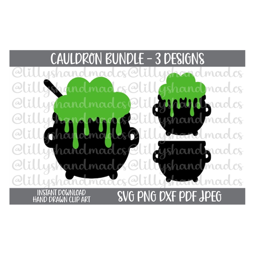 Witch Pot Svg, Witch Cauldron Svg, Witch Pot Png, Cauldron P - Inspire ...