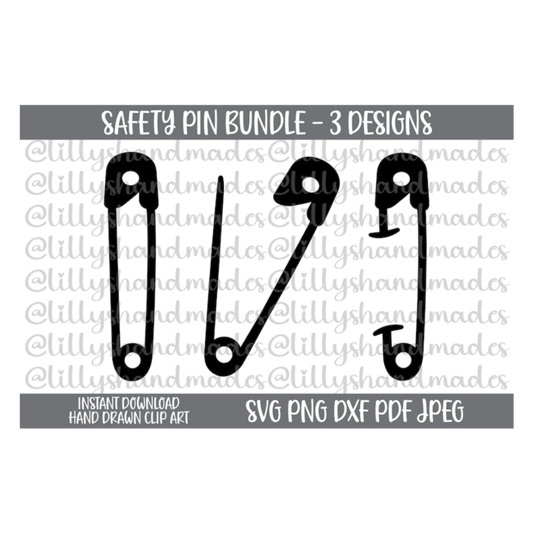 Safety Pin Svg, Safety Pin Png, Safety Pin Clipart, Safety P - Inspire ...