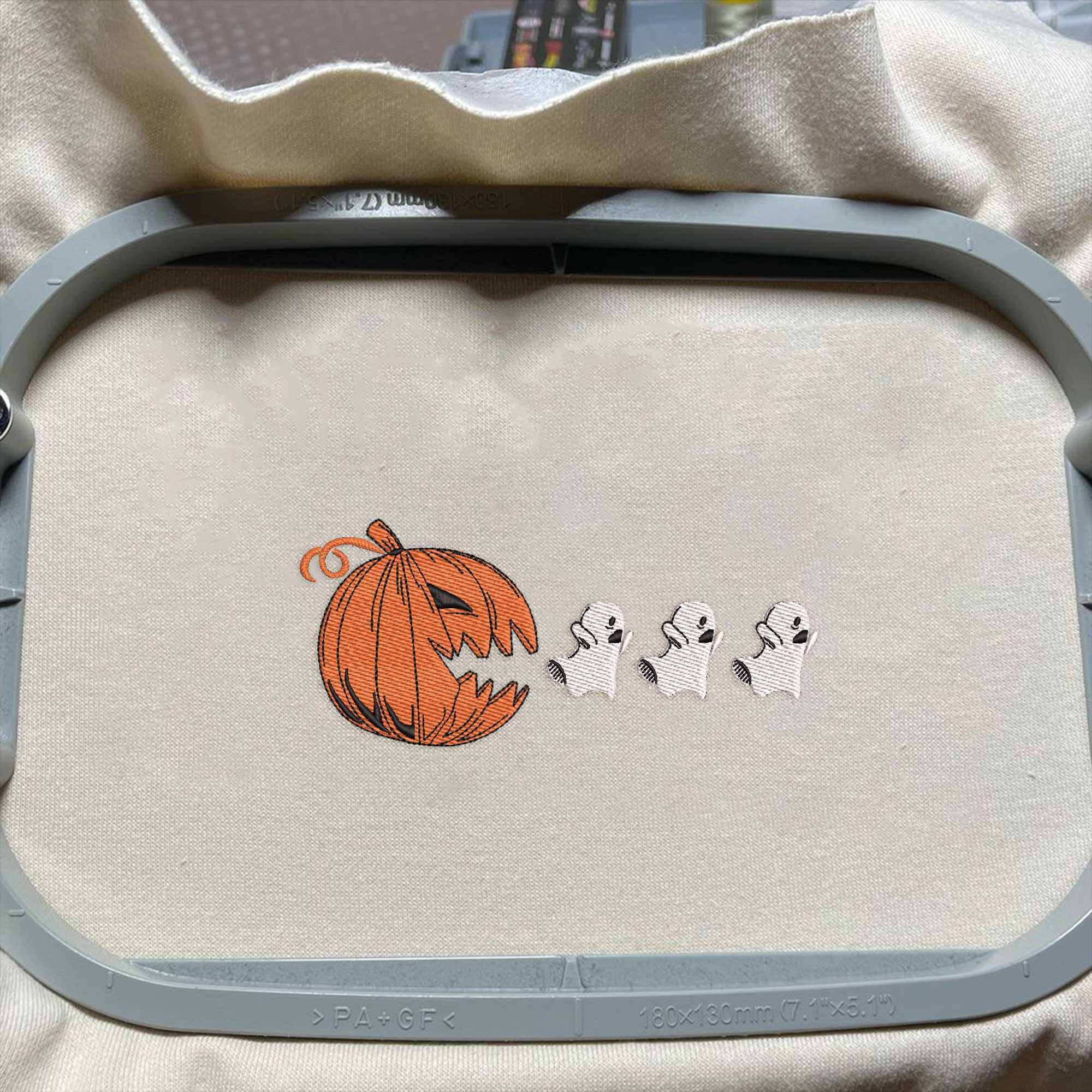 Creepy Cartoon Embroidery Design, Spooky Halloween Embroider | Inspire ...
