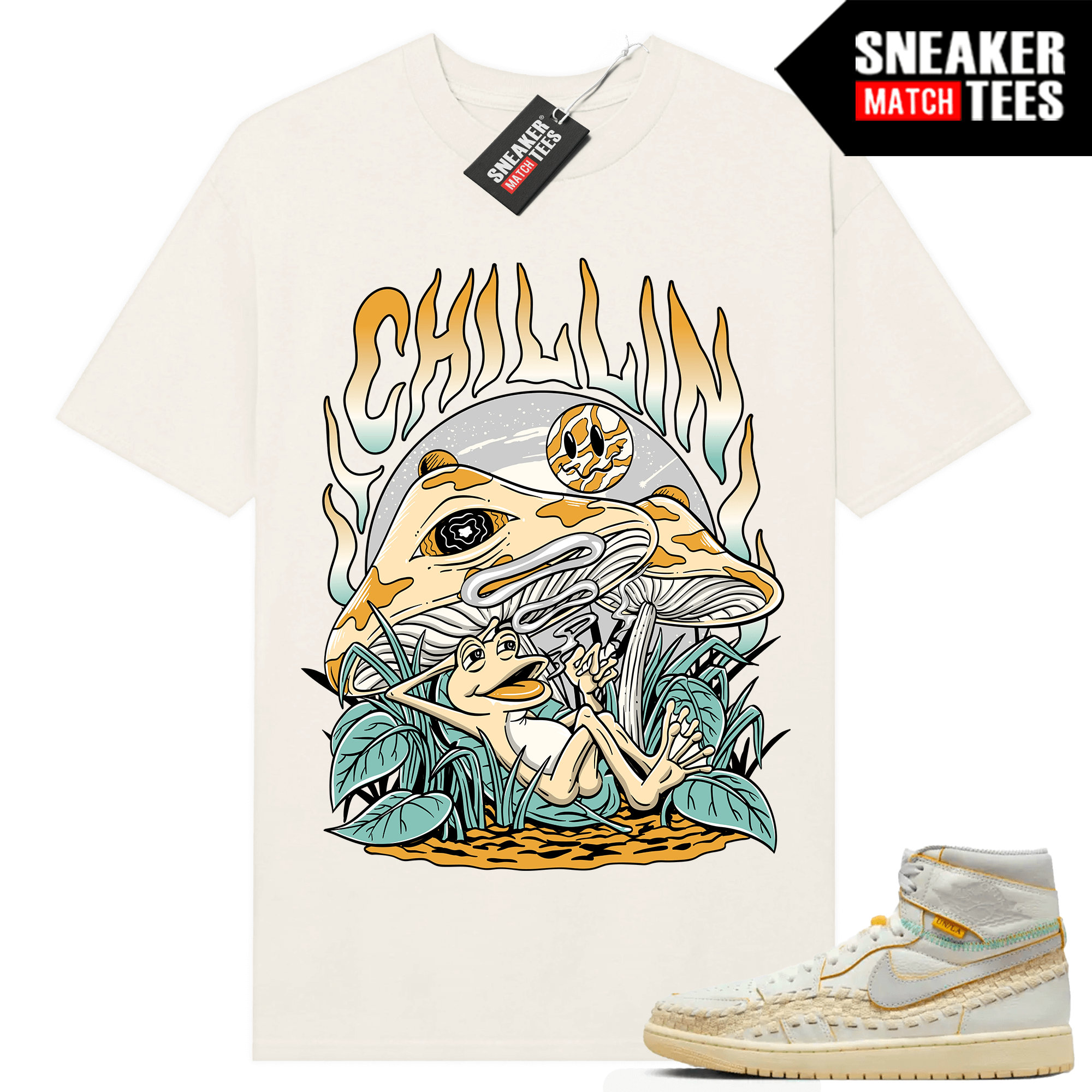 Union LA x BBS 1s Shirts to match Sneaker Match Tees Sail Ch - Inspire ...