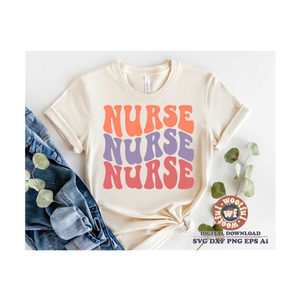 Nurse svg, Nurse Vibes svg, Nursing svg, Nurse Life svg, Wav - Inspire ...