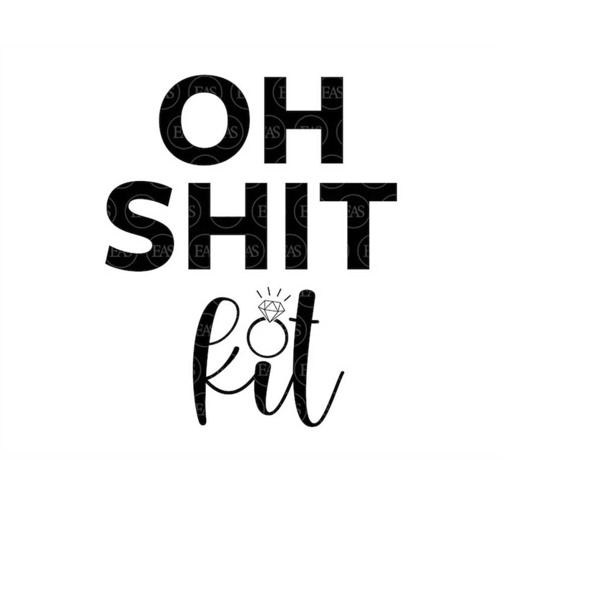 Oh Shit Kit Svg, Hangover Kit Svg, Bachelorette Party, Brida | Inspire ...