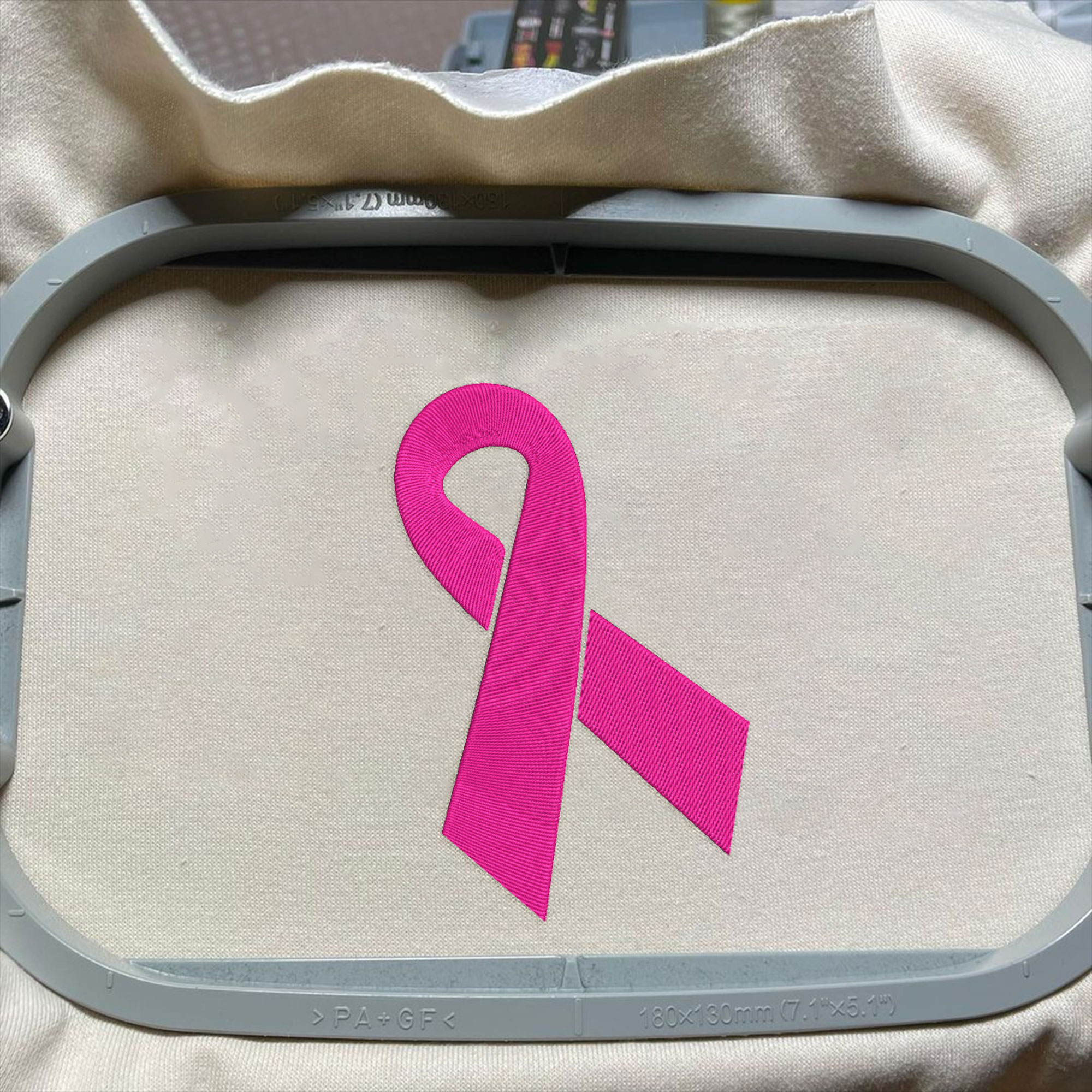 Pink Ribbon Embroidery Designs, Breast Cancer Embroidery Des | Inspire ...