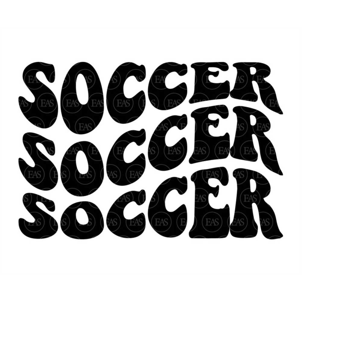 Soccer Wavy Stacked Svg, Football Svg, Soccer Mom, Soccer Ki | Inspire ...