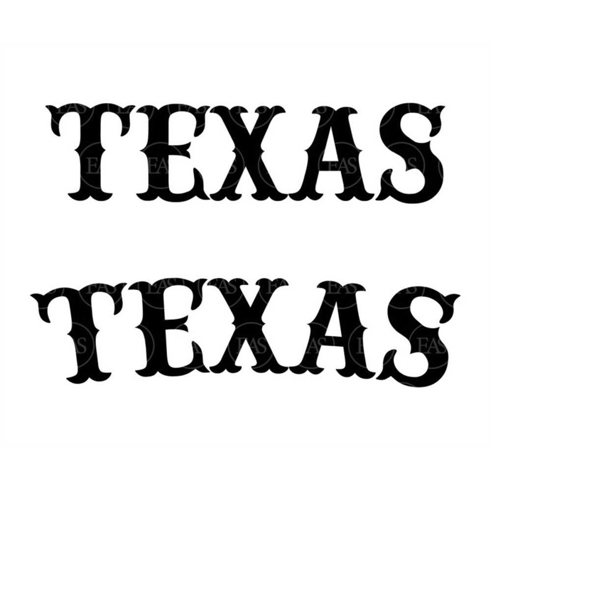 Texas Svg, Western Font Svg, Cowboy Svg. Vector Cut file for - Inspire ...