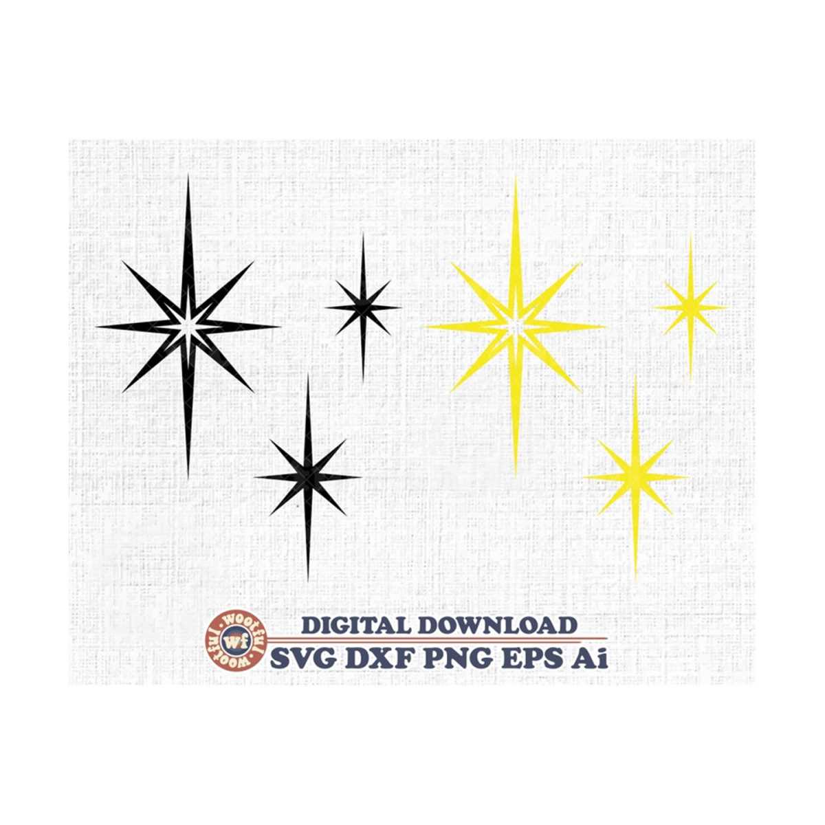 Christmas Stars svg, Nativity Star svg, Star of Bethlehem sv | Inspire ...