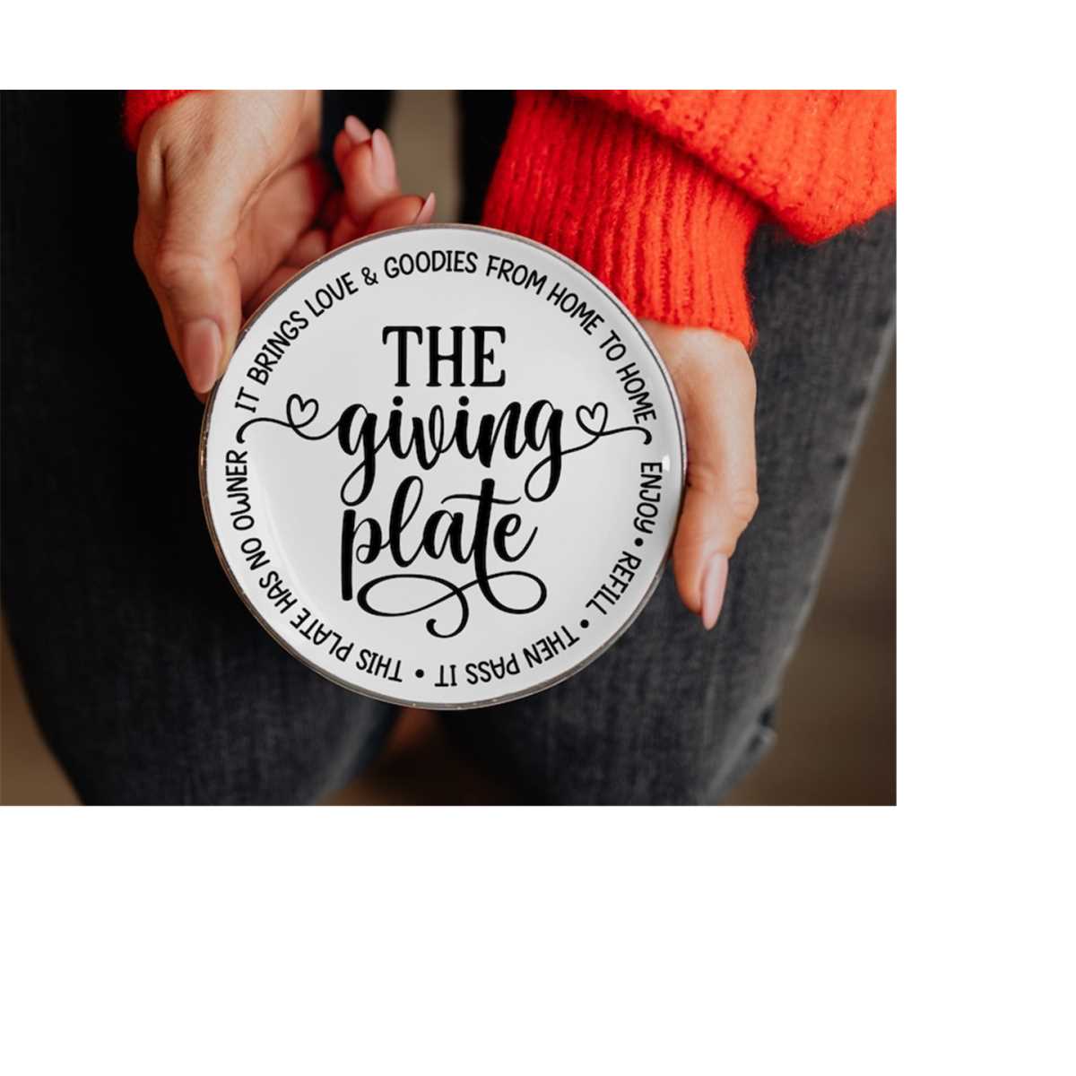 Giving Plate SVG, The Giving Plate, Sharing Plate Svg, Cooki - Inspire ...