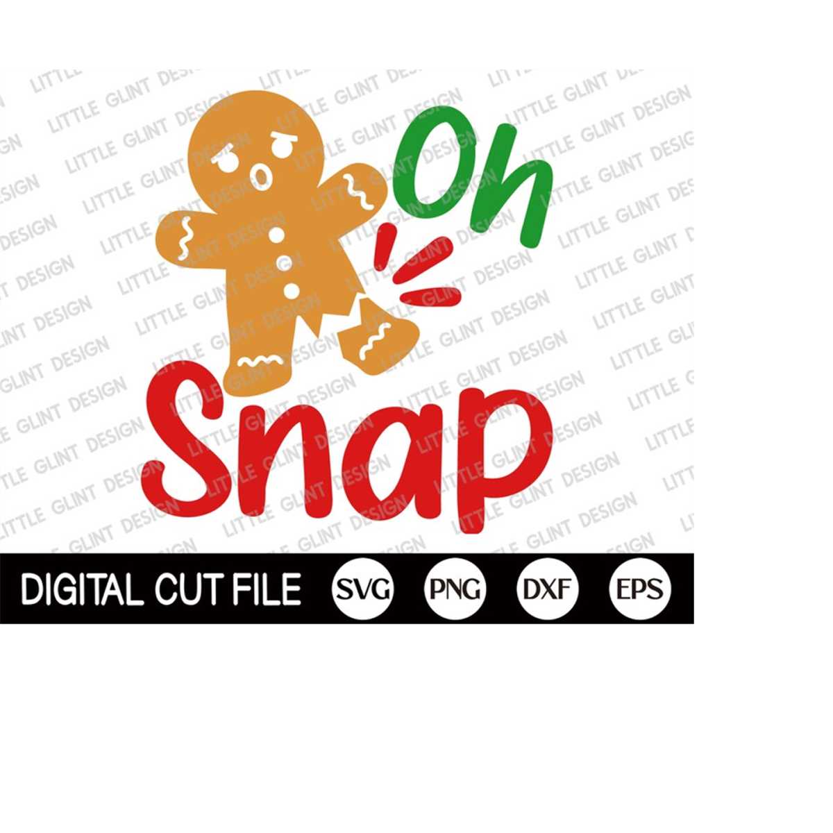 Funny Christmas SVG, Oh Snap Svg, Cookies Svg, Silly Christm - Inspire Uplift
