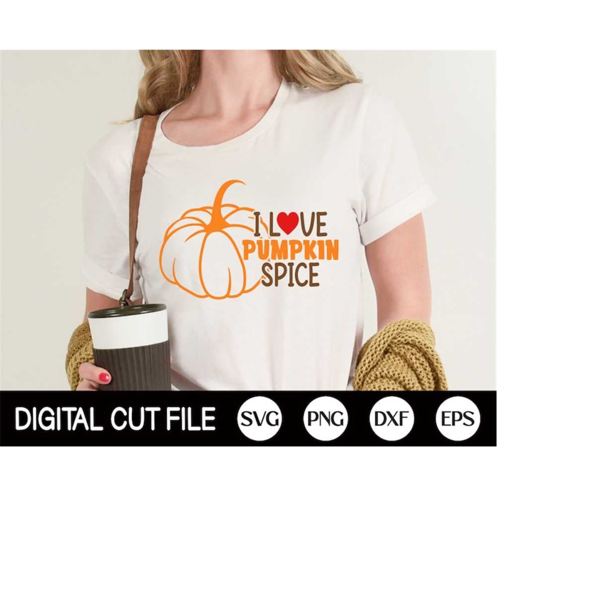 Love Pumpkin Spice Svg, Fall Svg, Pumpkin Svg, Autumn Cut fi | Inspire ...