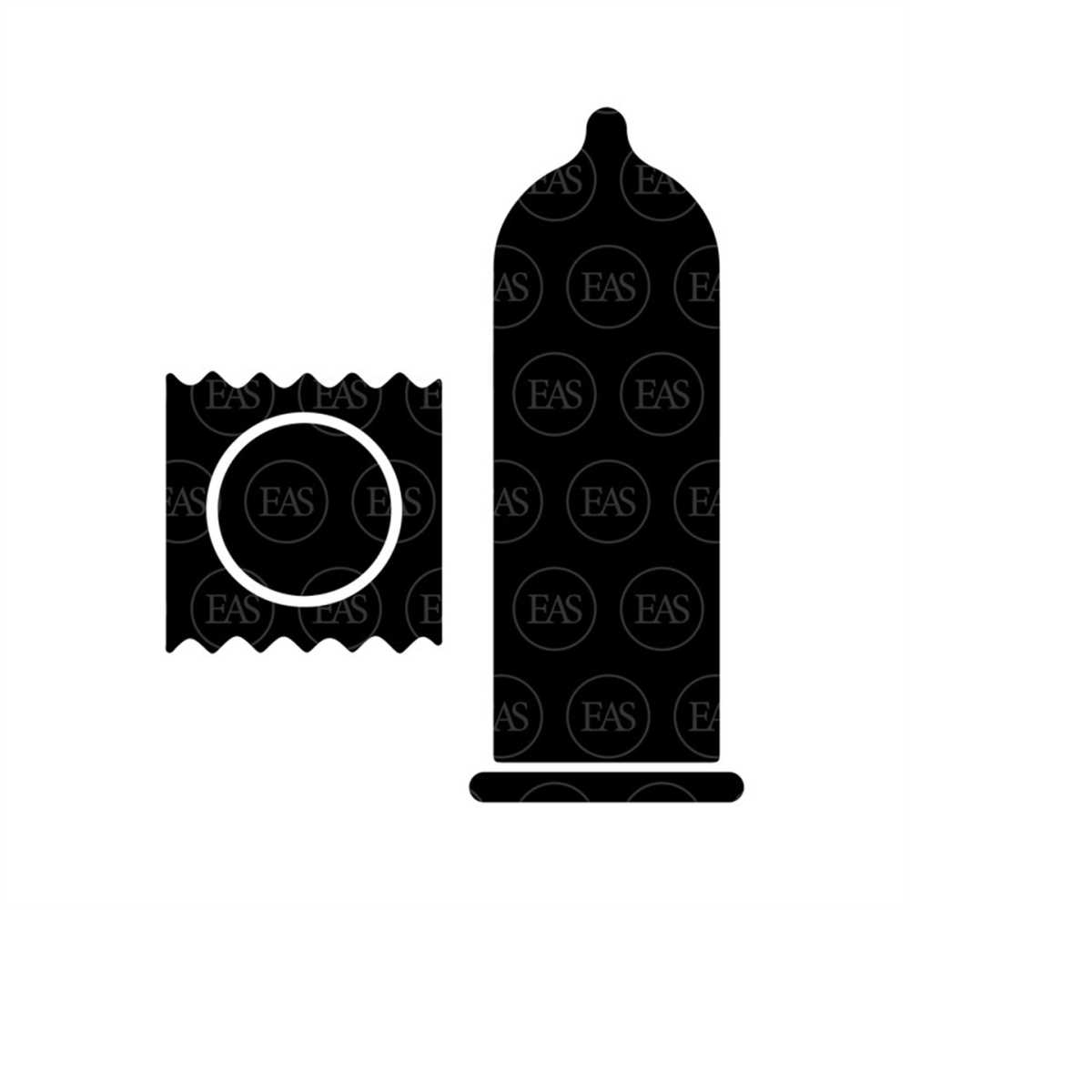 Condom Svg, Preservative icon Clip art, Vector Cut file for | Inspire ...