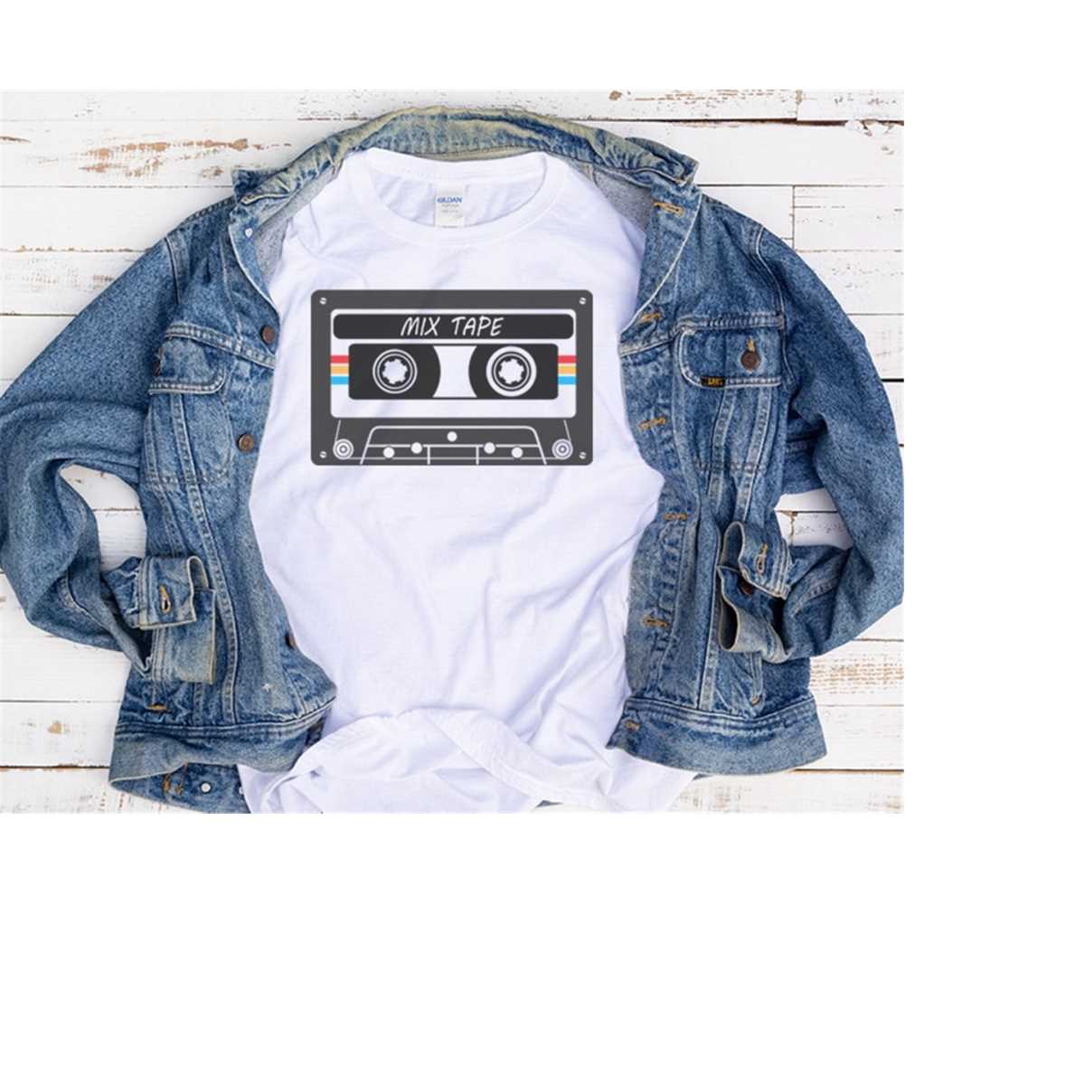 Mix tape SVG, Cassette SVG, Retro SVG, Cassette tape svg, 80 | Inspire ...