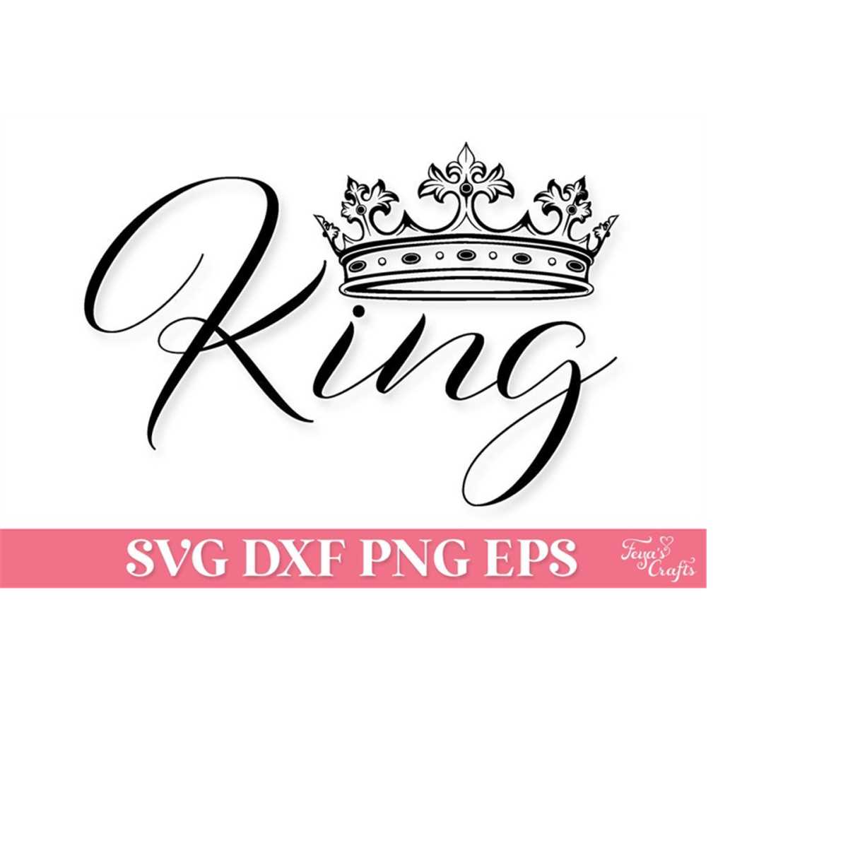 King Crown SVG PNG, Black Man King SVG, King Svg Cut File, C | Inspire ...