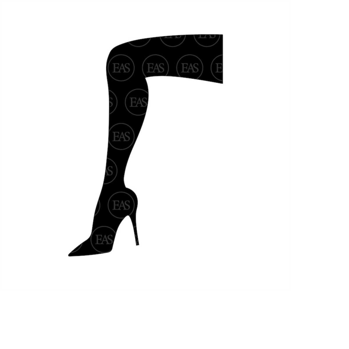 Woman Leg Svg, High Heels Svg, Stiletto Svg Vector Cut file | Inspire ...