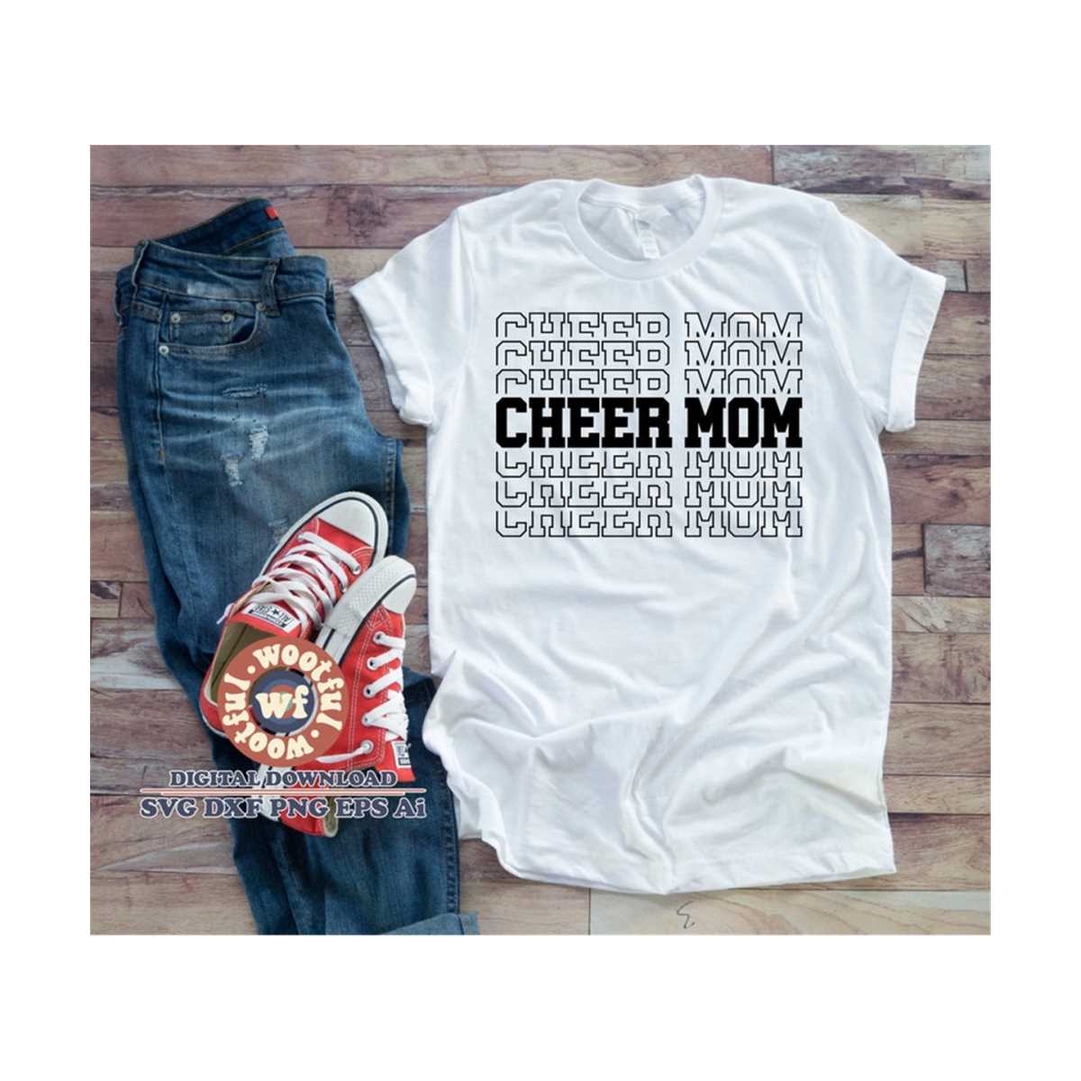 Cheer Mom svg, Cheer Mother svg, Cheer Fan svg, Cheer Family | Inspire ...